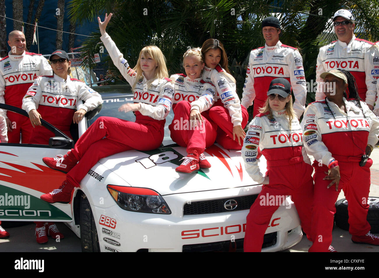 Apr 13, 2007; Long Beach, California, USA; This years large group of ...