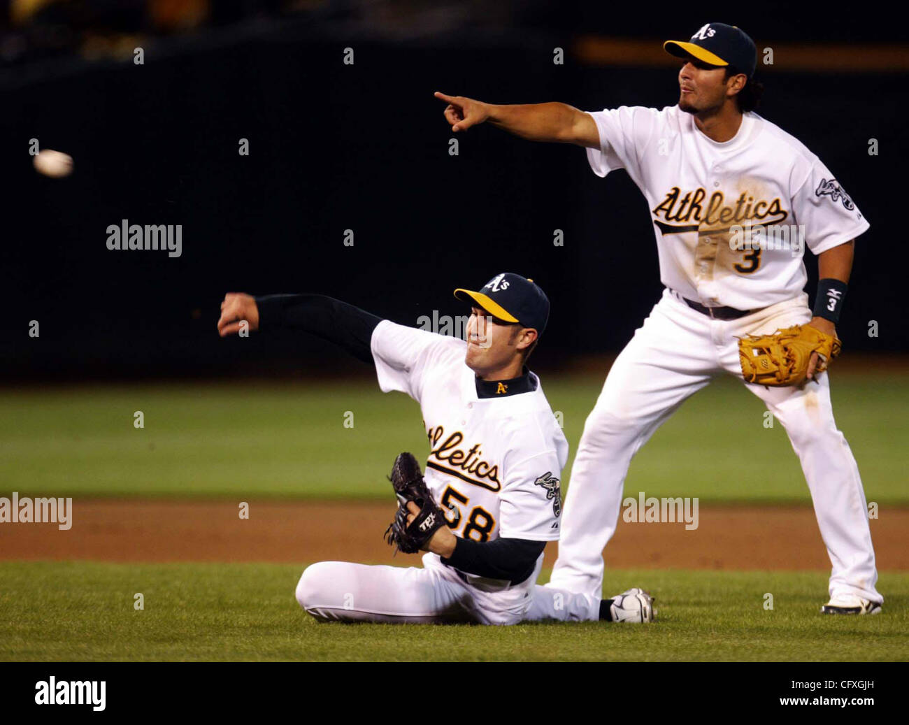 Mcafee coliseum yankees hi-res stock photography and images - Alamy