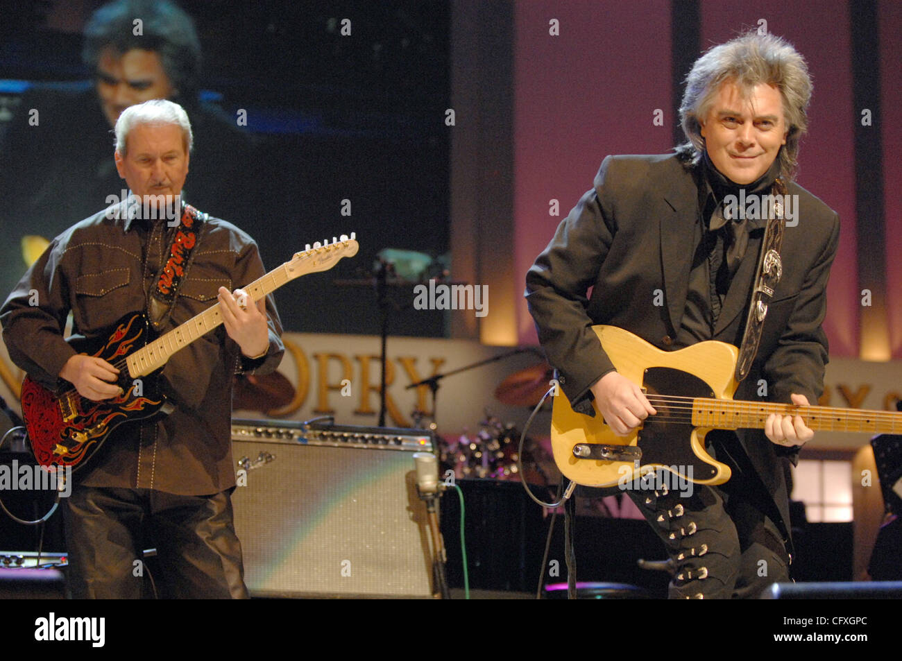 Apr. 14, 2007; Nashville, TN USA; Musician MARTY STUART performs live ...