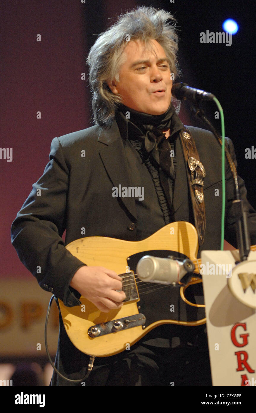 Apr. 14, 2007; Nashville, TN USA; Musician MARTY STUART performs live ...