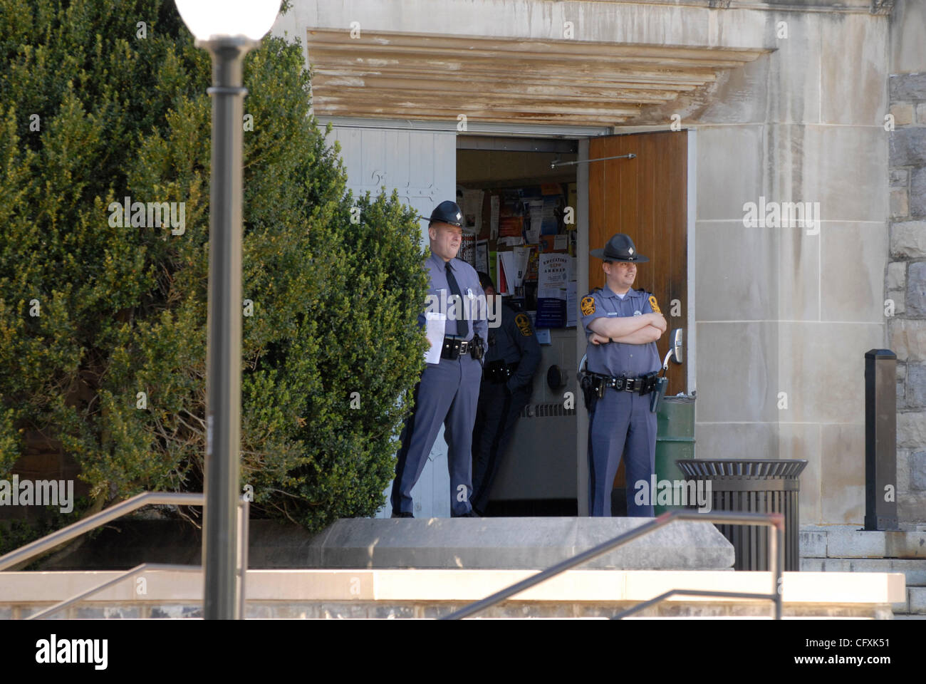 Apr 17, 2007 - Blacksburg, VA , USA - 24 hours after South Korean CHO ...