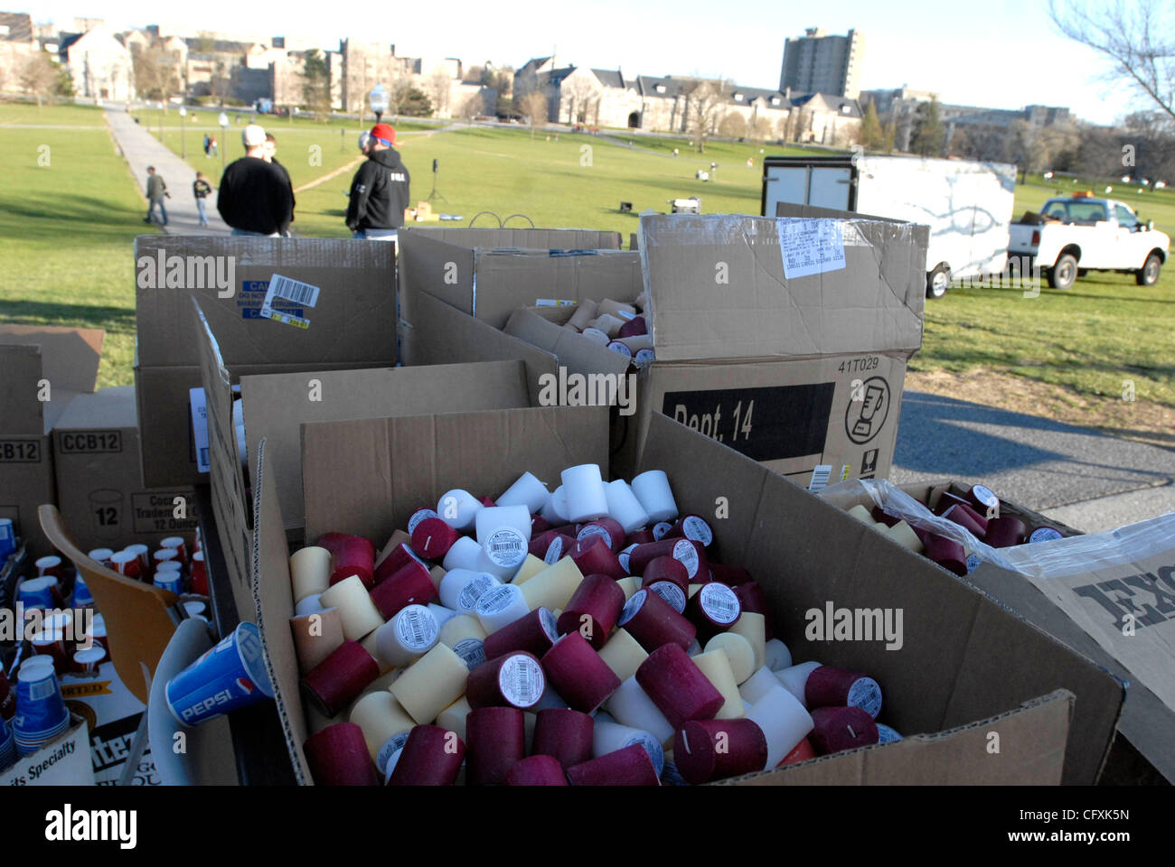 Apr 17, 2007 - Blacksburg, VA , USA - 24 hours after South Korean CHO ...