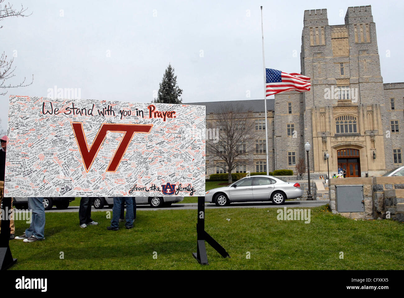 Virginia tech shooting students hi-res stock photography and images - Alamy