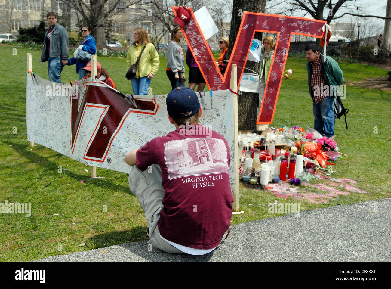 Apr 18, 2007 - Blacksburg, VA, USA - Two days after the most deadly ...
