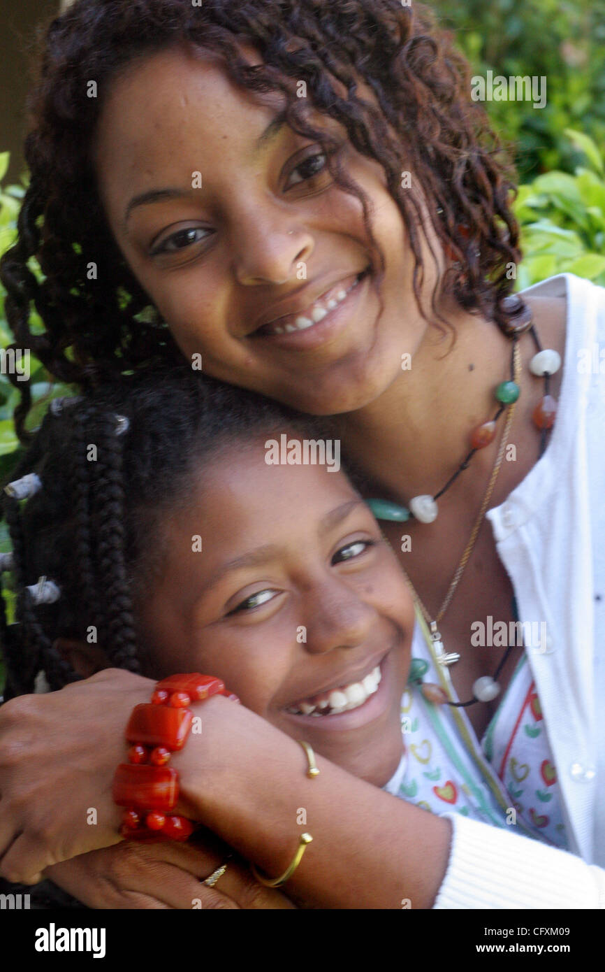 Ebony Dallas,26, and Rashida Lewis,11, are a perfect match in the Big ...