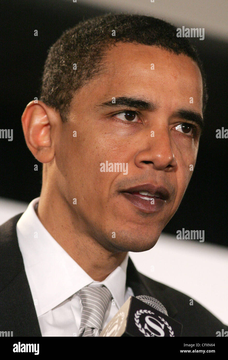 Apr 21, 2007 - New York, NY, USA - Senator and presidential hopeful ...