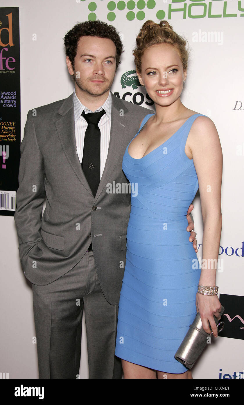 Apr 22, 2007 - Hollywood, CA, USA - Actors DANNY MASTERSON and BIJOU PHILLIPS at the 9th Annual ...