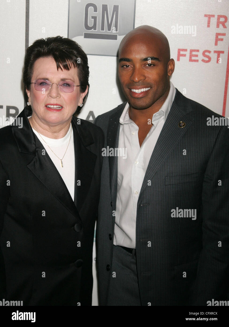 Apr 25, 2007 - New York, NY, USA - Tennis player BILLIE JEAN KING and ...