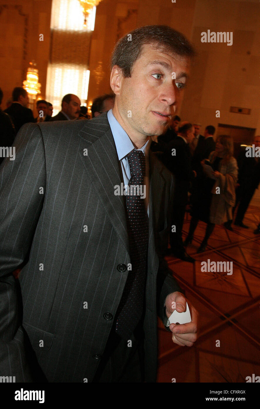 Governor of Chukotka Roman Abramovich attending Vladimir Putin`s annual ...