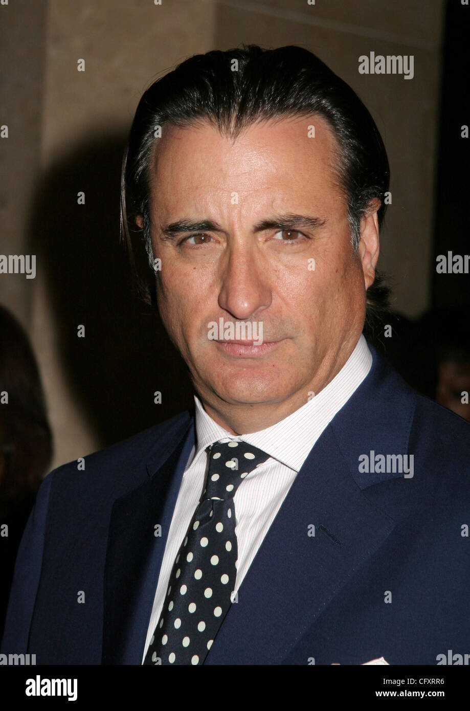 Apr 26, 2007 - Beverly Hills, CA, USA - ANDY GARCIA arriving at the 8th ...
