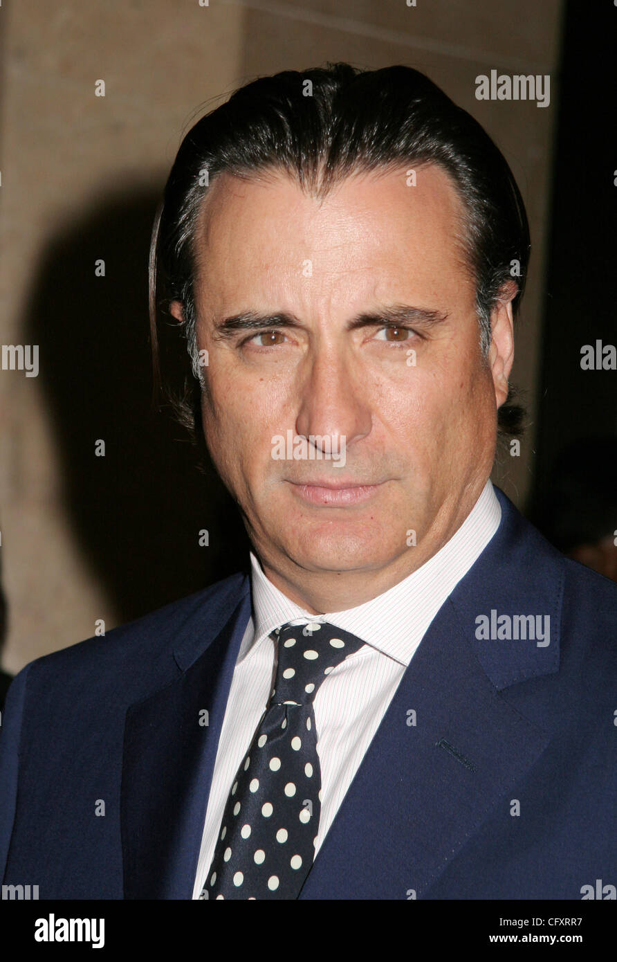 Apr 26, 2007 - Beverly Hills, CA, USA - ANDY GARCIA arriving at the 8th ...