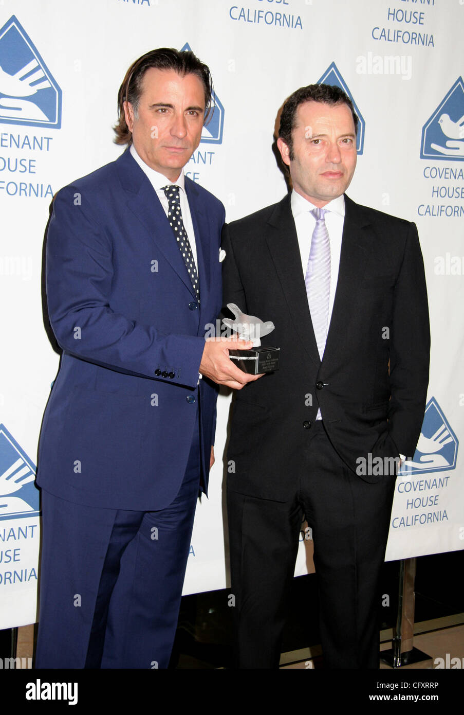 Apr 26, 2007 - Beverly Hills, CA, USA - ANDY GARCIA and COLIN CALLENDER ...