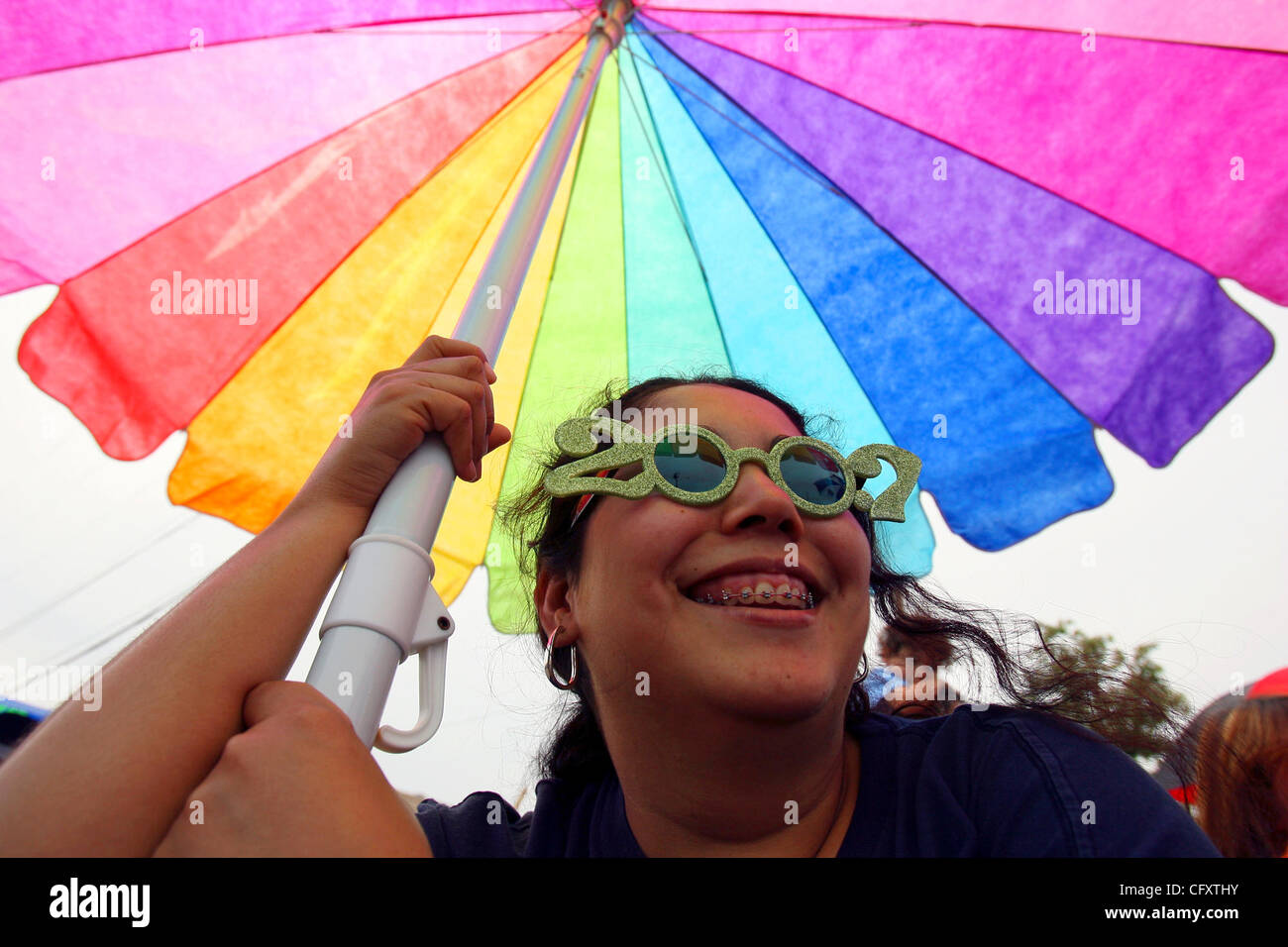 1:56PM Sylvia Wolfe as all smiles as she watches the Battle of Flowers ...