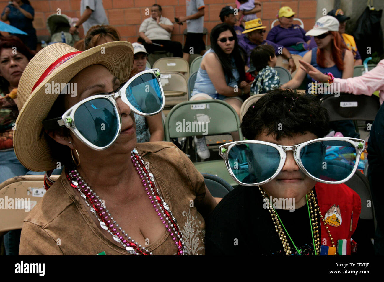 METRO - 2:23:22 - Gloria Santos watches the Battle of Flowers parade ...