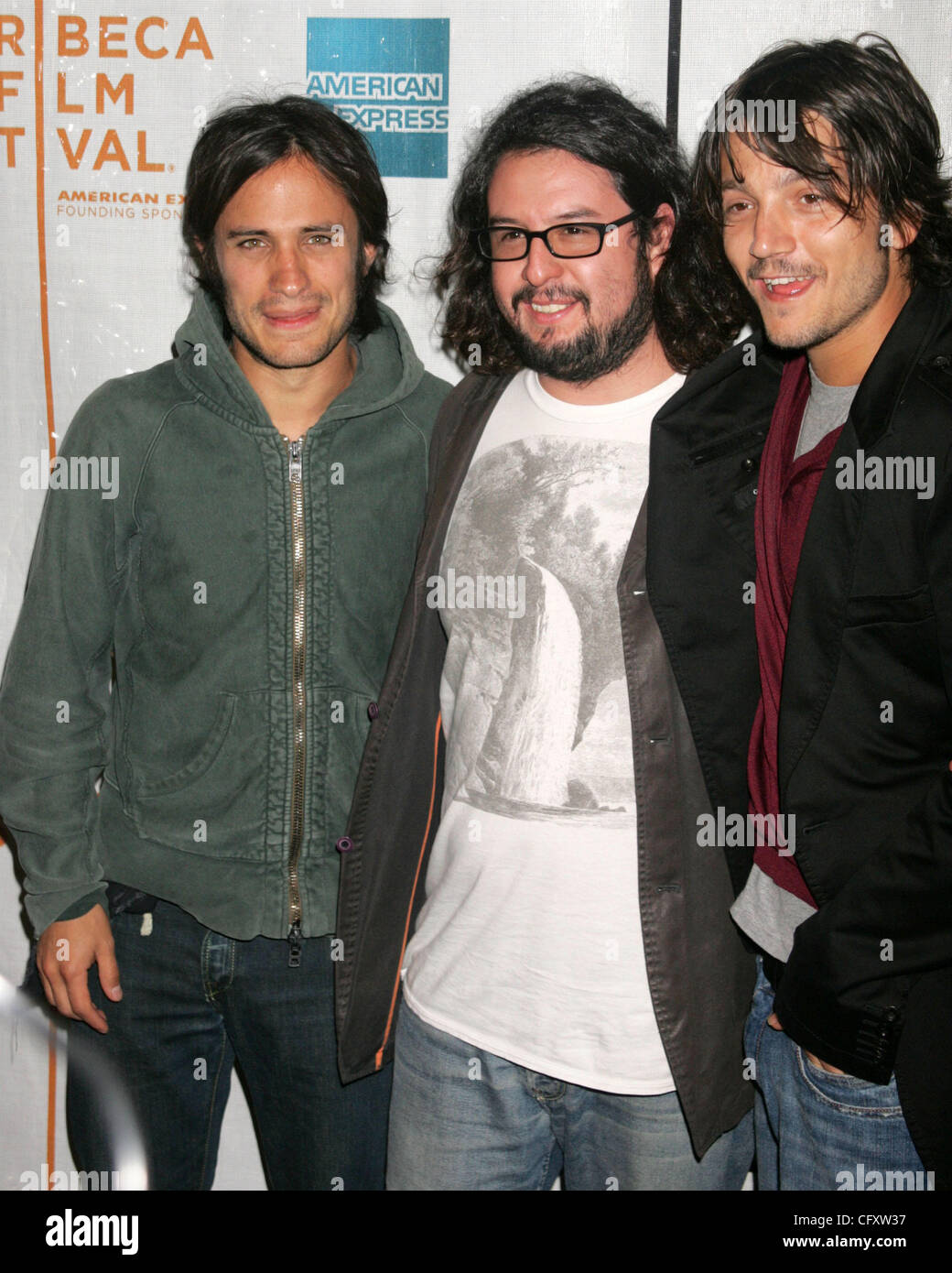 Apr 27, 2007 - New York, NY, USA - Actors (L-R) GAEL GARCIA BERNAL ...