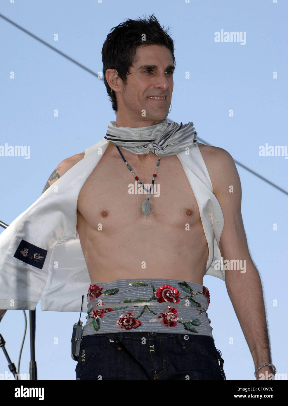 Apr. 27, 2007 Indio, CA; USA, Singer PARRY FARRELL of the band ...