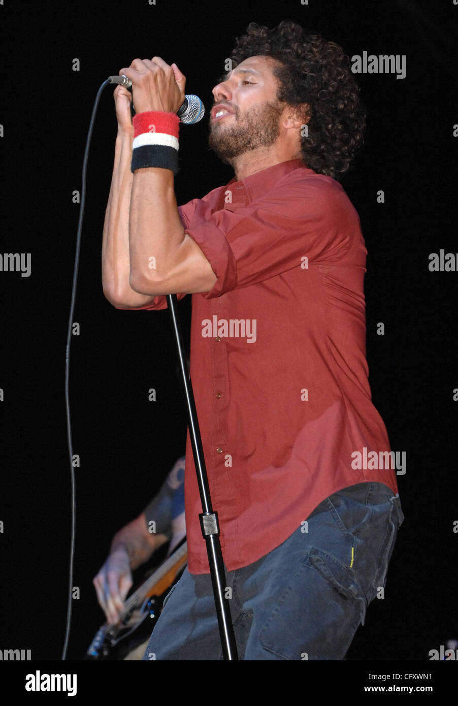 Apr. 29, 2007 Indio, CA; USA, Singer ZACH DE LA ROCHA of the band RAGE ...