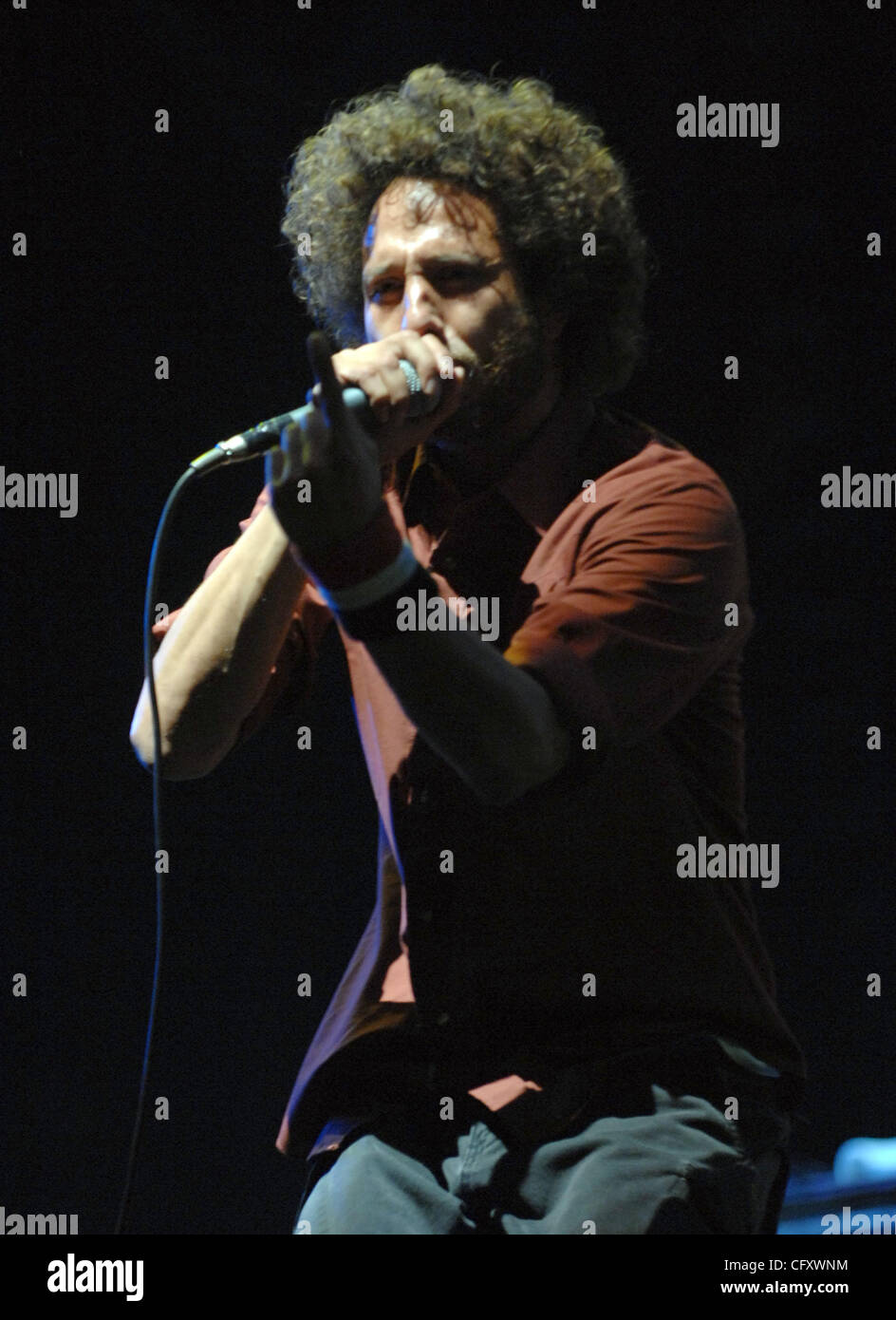Apr. 29, 2007 Indio, CA; USA, Singer ZACH DE LA ROCHA of the band RAGE ...