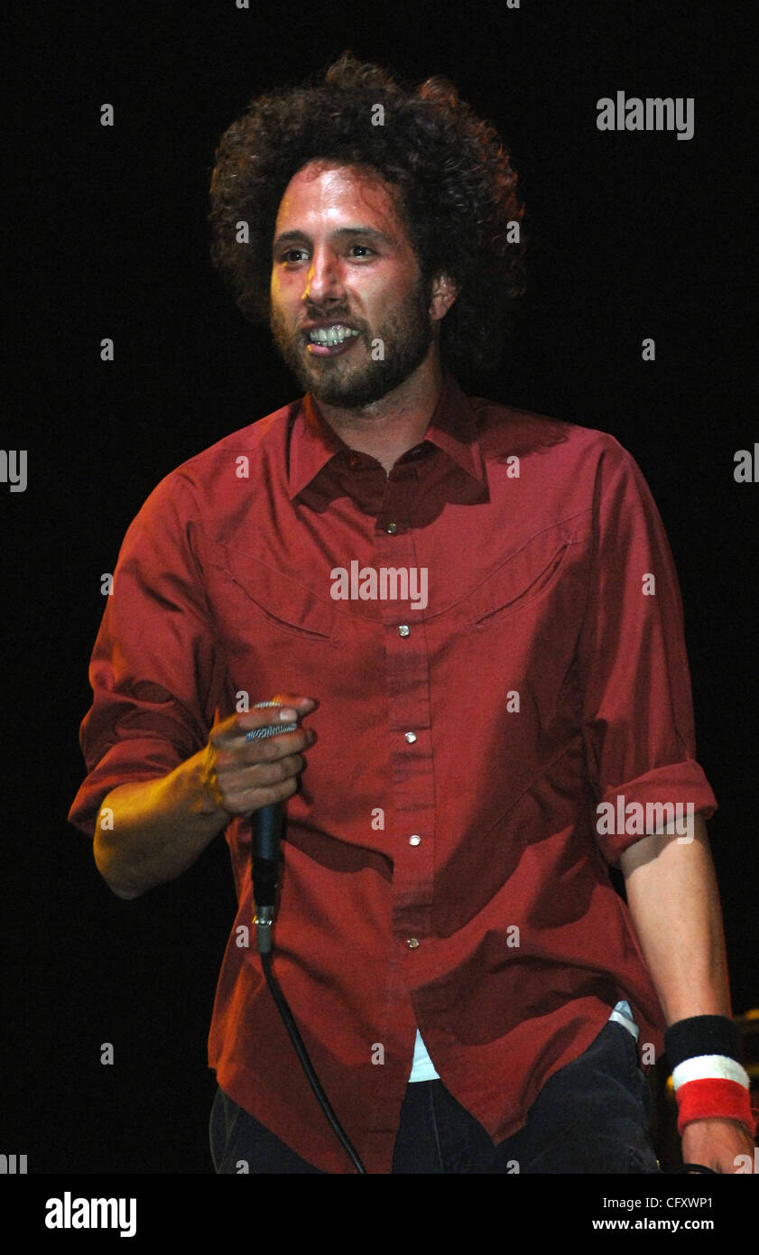 Apr. 29, 2007 Indio, CA; USA, Singer ZACH DE LA ROCHA of the band RAGE ...