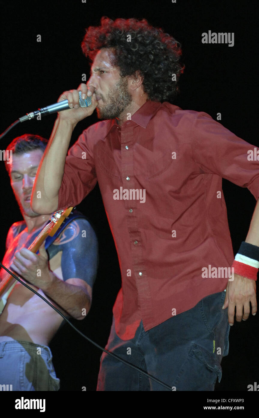 Apr. 29, 2007 Indio, CA; USA, Singer ZACH DE LA ROCHA of the band RAGE ...