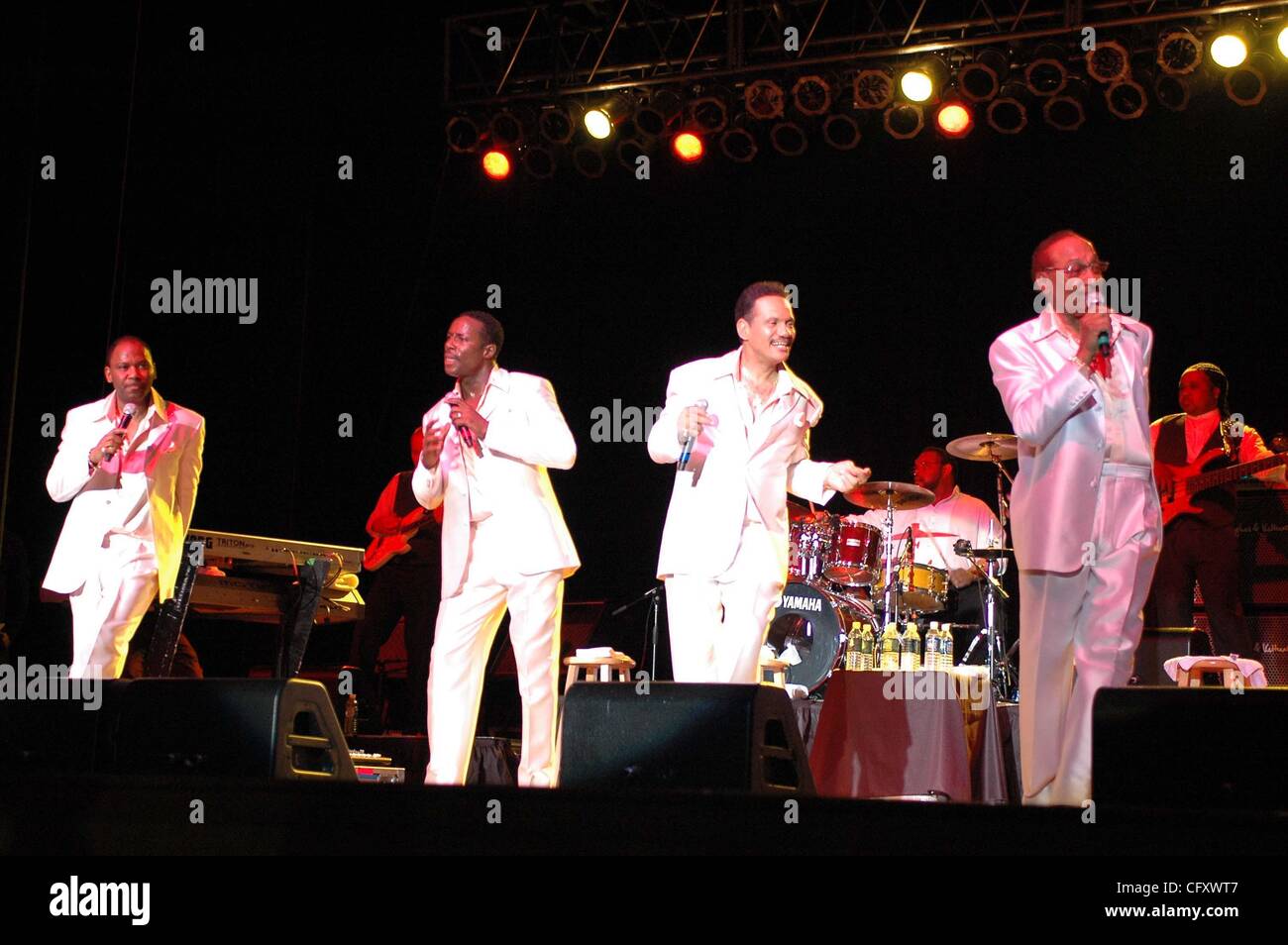 Motown legends The Four Tops performing at the Greensville Performing ...