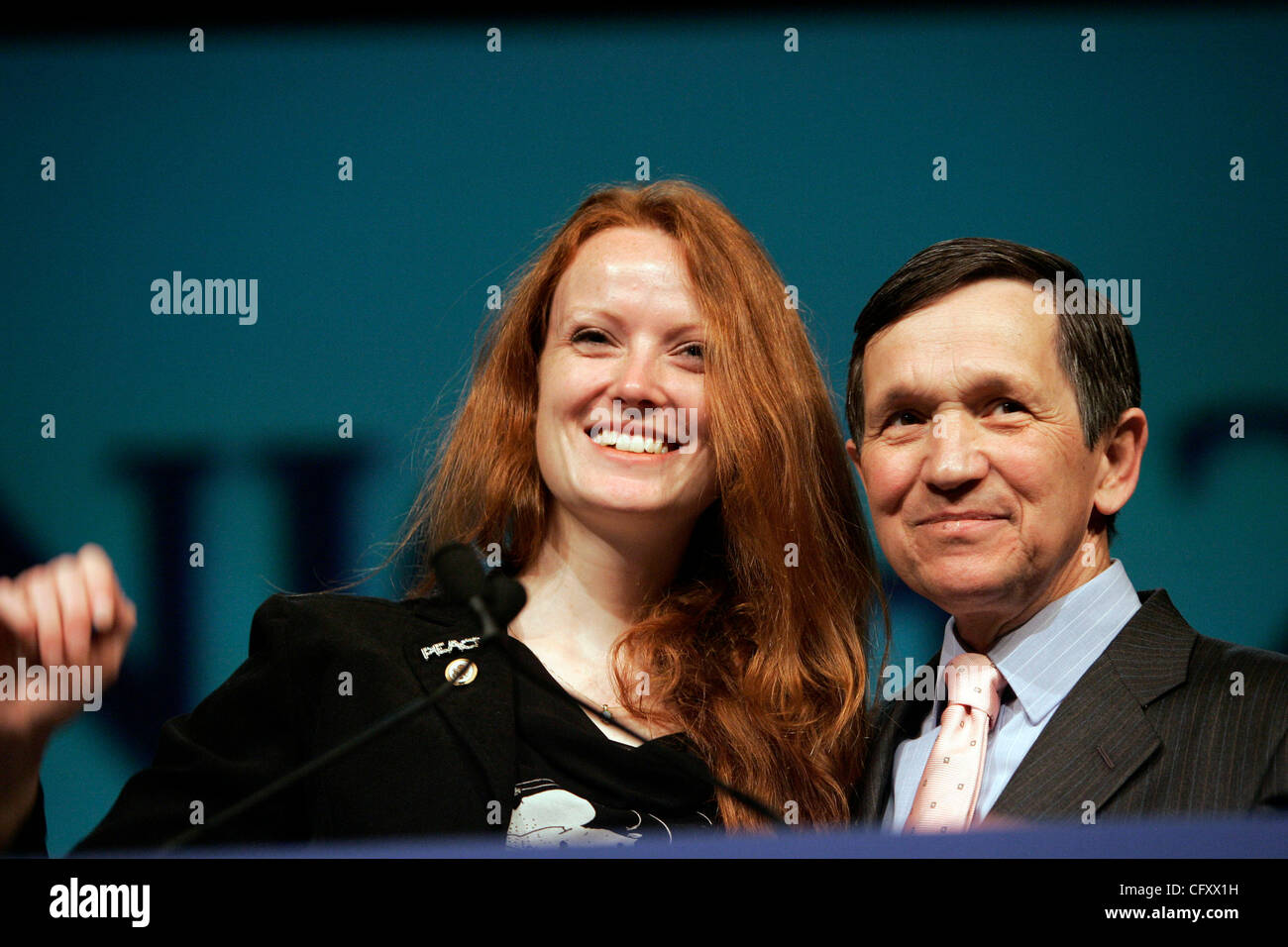 Elizabeth Kucinich And Dennis Kucinich High Resolution Stock ...