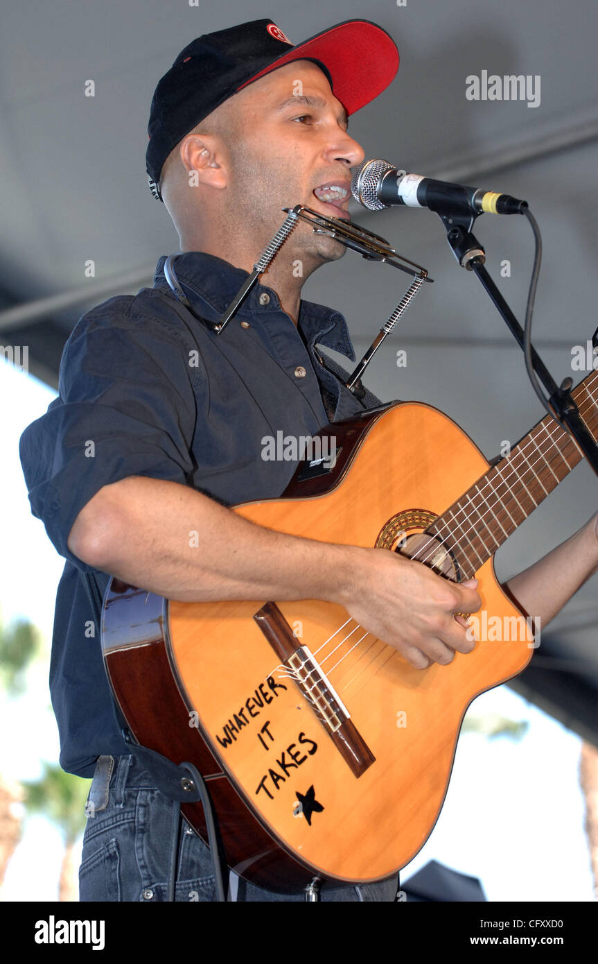 Apr. 28, 2007 Indio, CA; USA, Musician TOM MORRELLO performs as THE ...