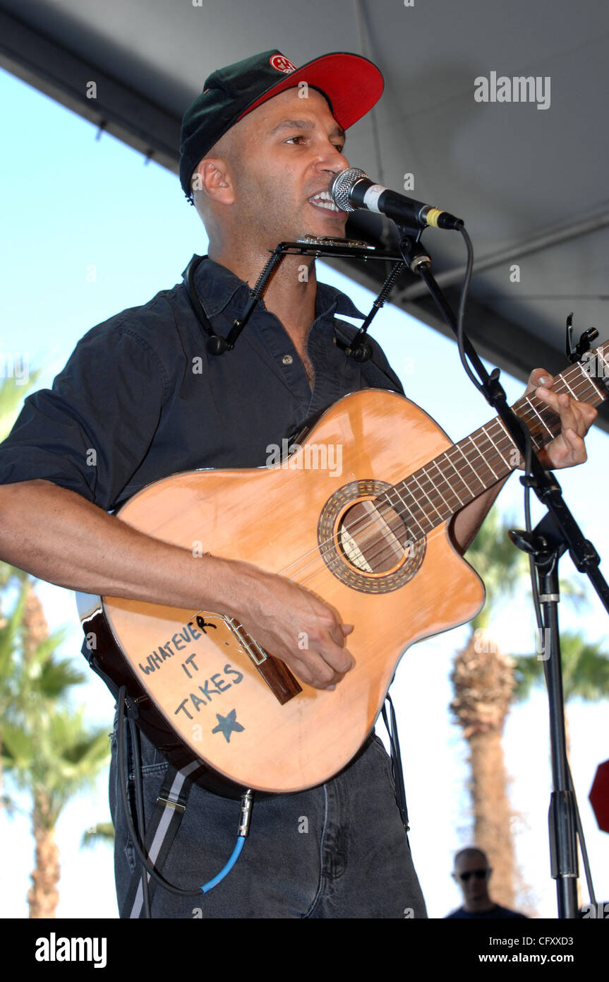 Apr. 28, 2007 Indio, CA; USA, Musician TOM MORRELLO performs as THE ...