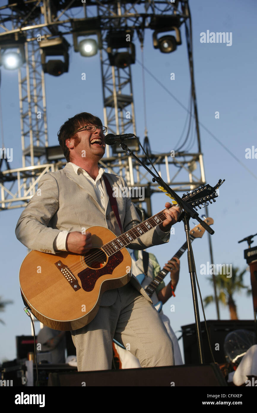 The Decemberists performing at the Coachella Valley Music and Arts ...