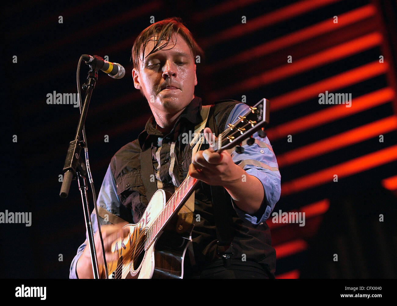 April 28, 2007; Indio, CA, USA; Musician WIN BUTLER, of the band 'The ...