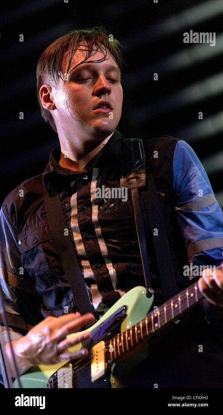 April 28, 2007; Indio, CA, USA; Musician WIN BUTLER, of the band 'The ...