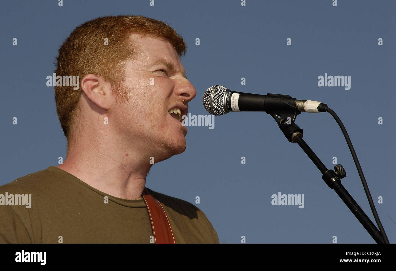 April 28, 2007; Indio, CA, USA; Musician A.C. 'CARL' NEWMAN of the band ...