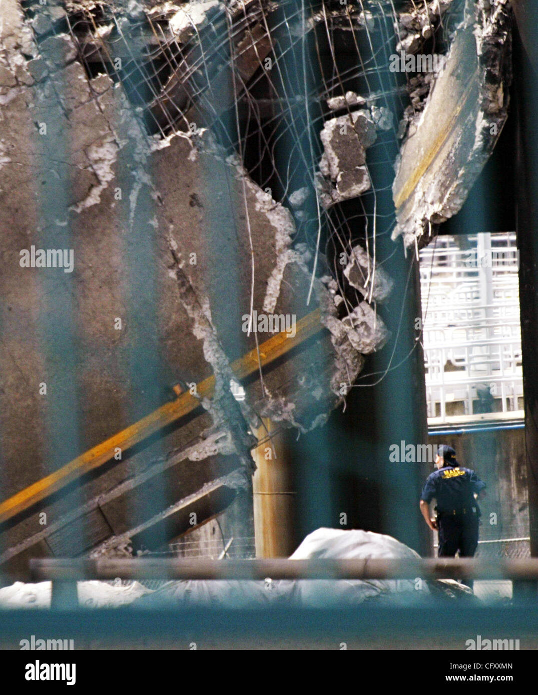 Overturned tanker truck hi-res stock photography and images - Alamy