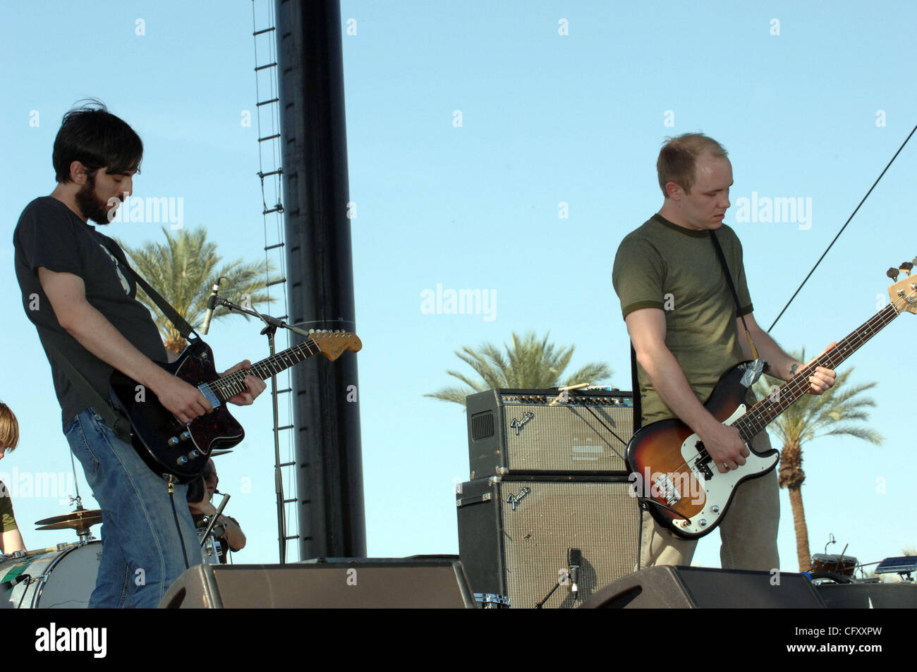 Apr 29, 2007 Indio, CA; USA, Guitarist MUNAF RAYANI and Bass Guitarist ...