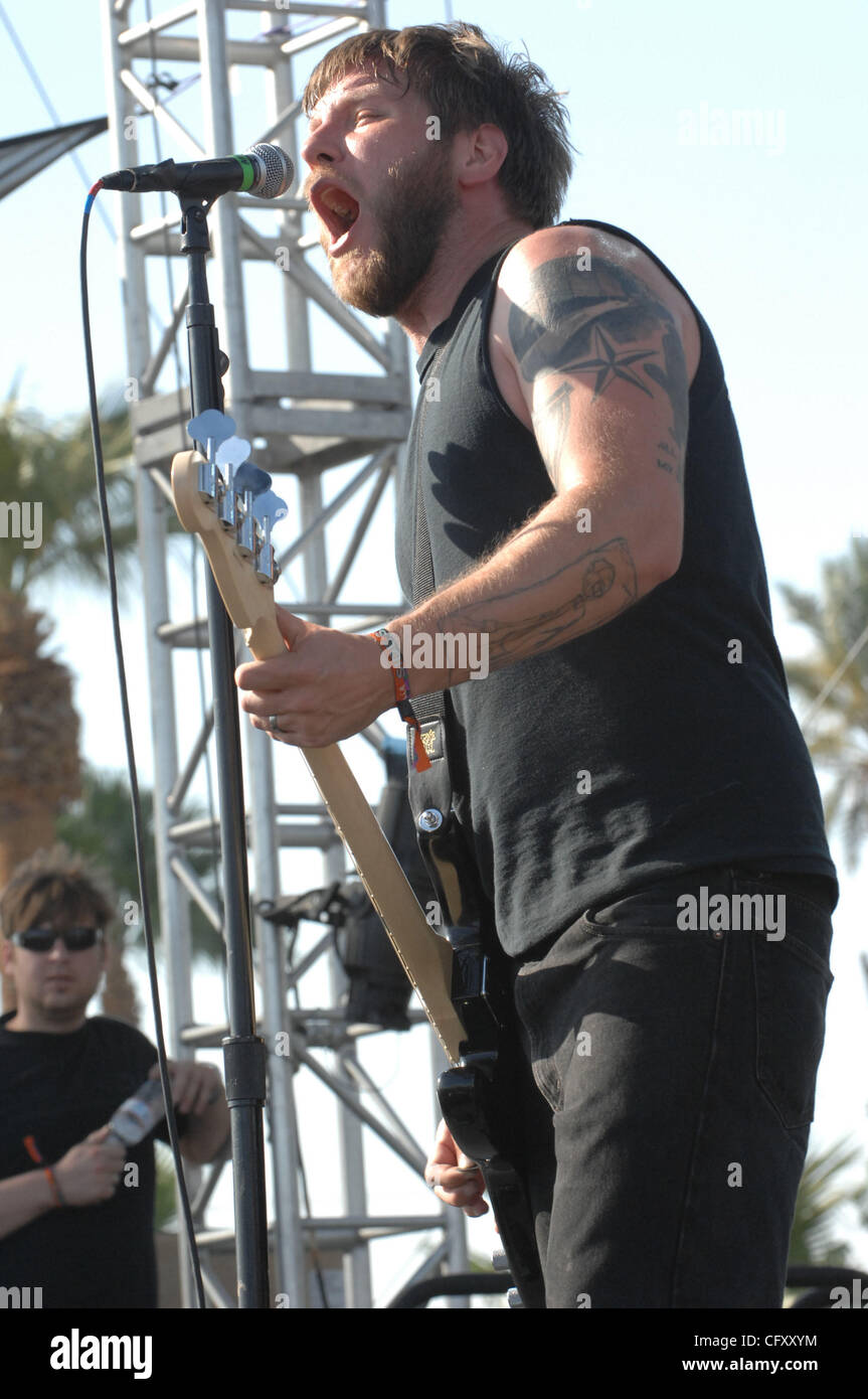 Apr. 29, 2007 - Indio, California, USA - Bass Guitarist ANDREW SEWARD ...
