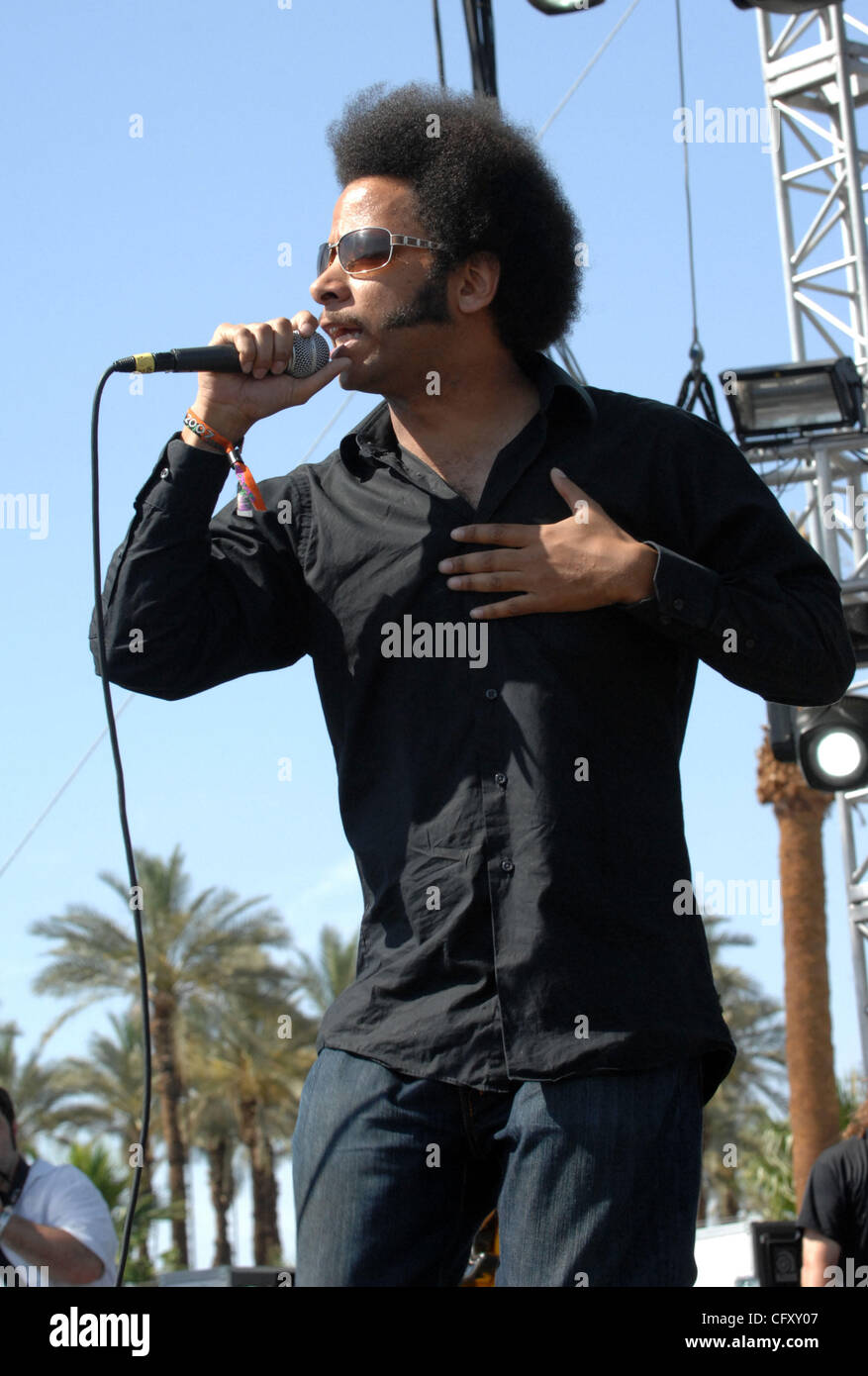 Apr. 29, 2007 - Indio, California, USA - Rap Artist BOOTS RILEY of the ...