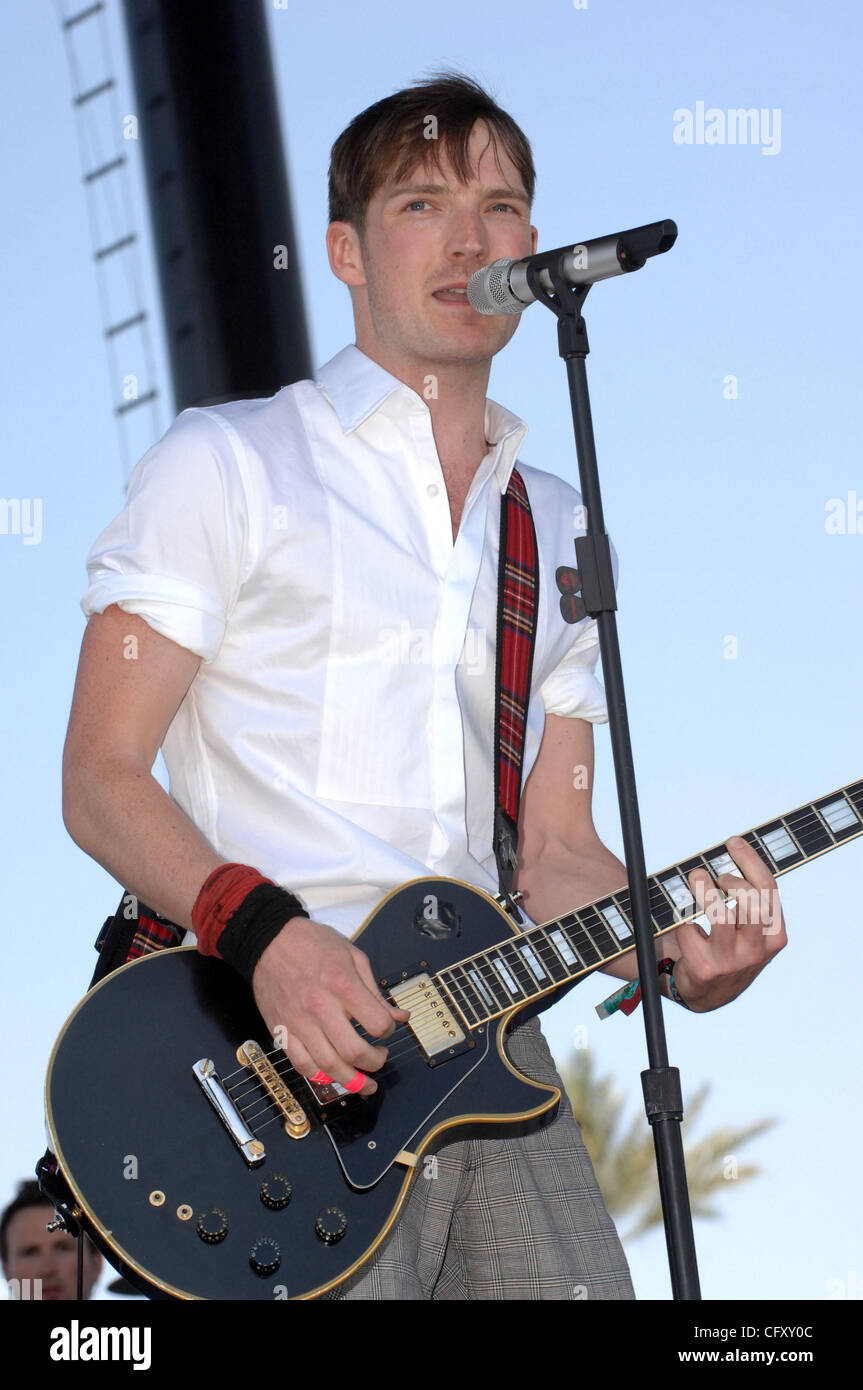 Apr. 29, 2007 - Indio, California, USA - Singer / Guitarist DAN ...