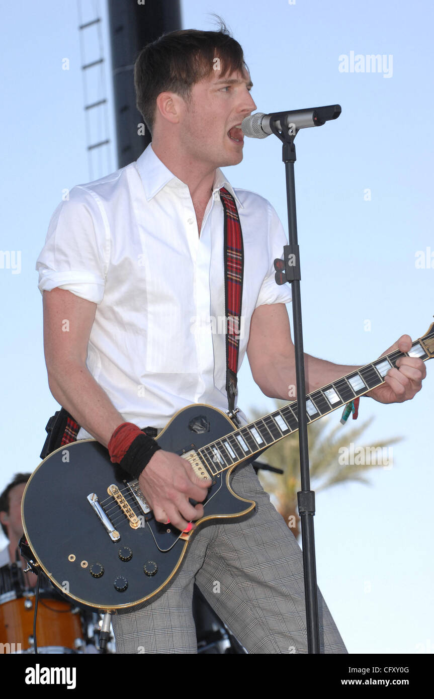 Apr. 29, 2007 - Indio, California, USA - Singer / Guitarist DAN ...