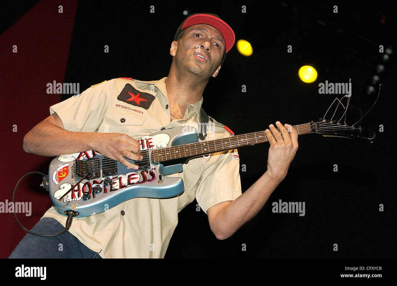 Rage against machine performing coachella hi-res stock photography and ...