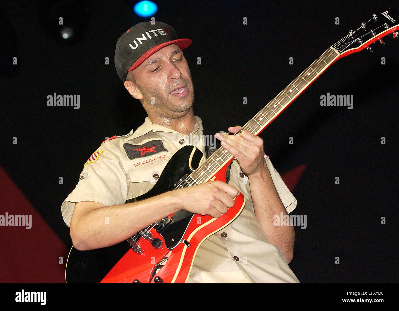 Rage against machine performing coachella hi-res stock photography and ...
