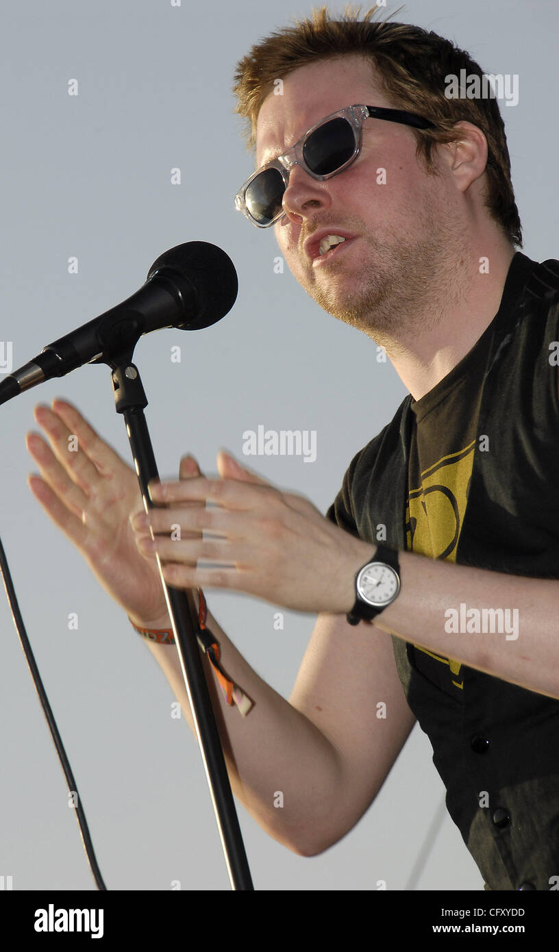 April 29, 2007; Indio, CA, USA; Musician RICKY WILSON, of the band ...