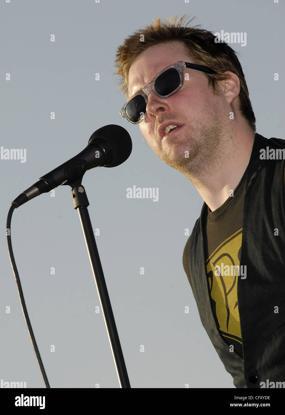 April 29, 2007; Indio, CA, USA; Musician RICKY WILSON, of the band ...