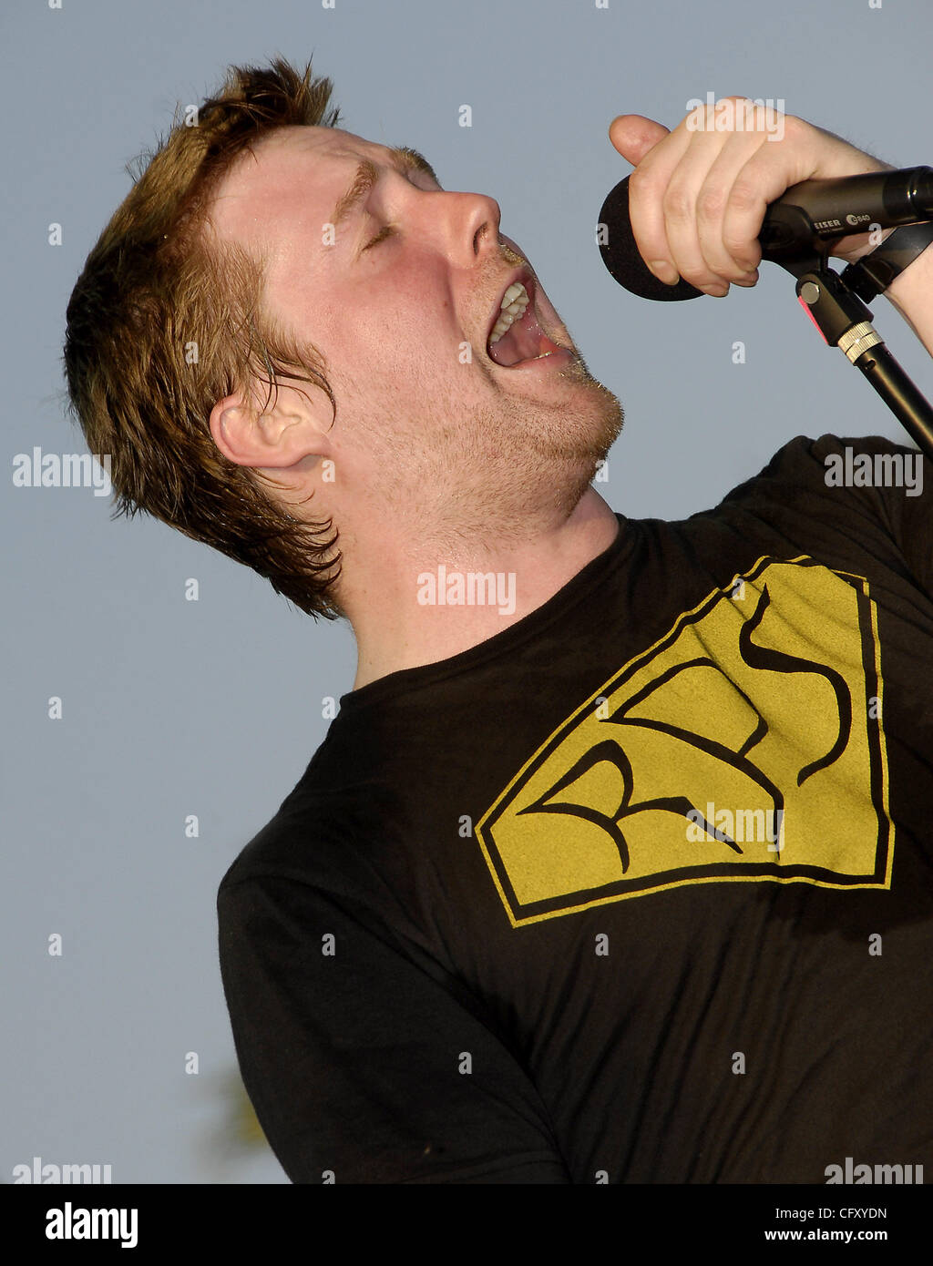April 29, 2007; Indio, CA, USA; Musician RICKY WILSON, of the band ...