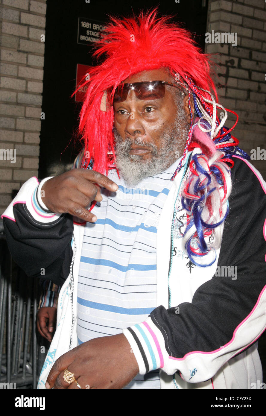 May 03, 2007 - New York, NY, USA - Legendary funk musician GEORGE ...