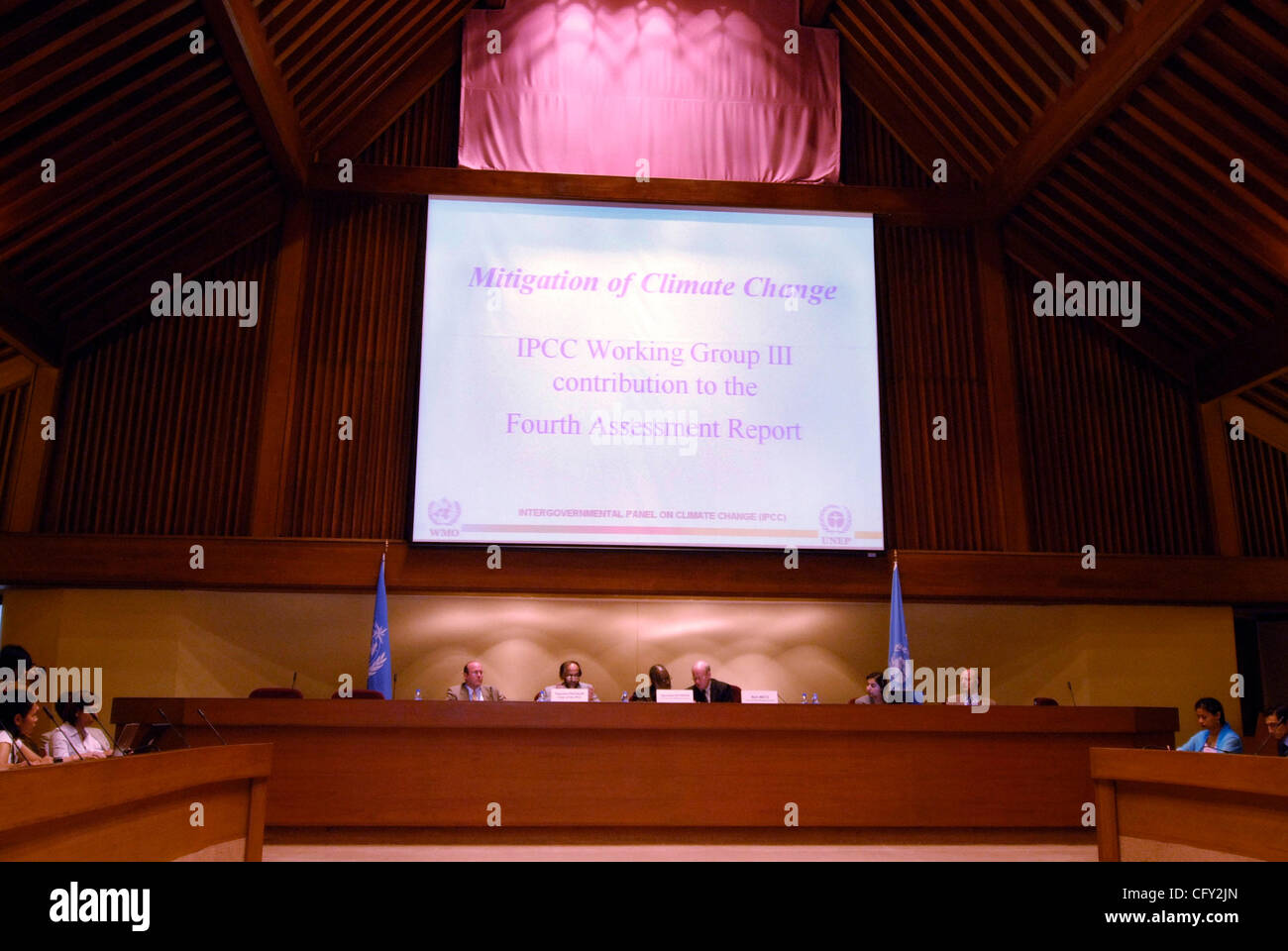 The intergovernmental Panel on Climate Change (IPCC) presents its 3rd ...