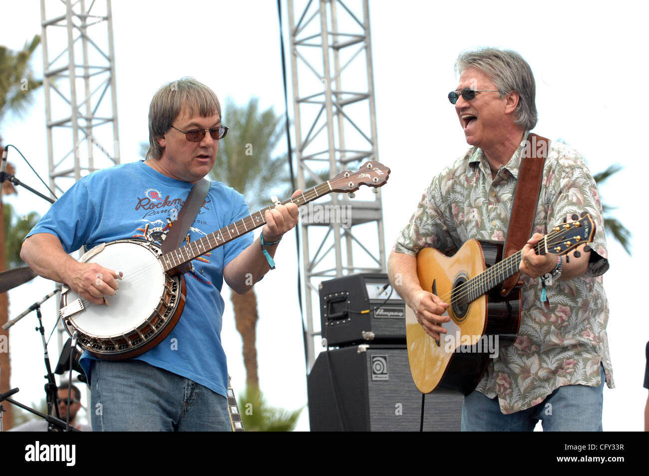 May 5, 2007 Indio, CA; USA, Legendary Musician RICHIE FURAY original ...