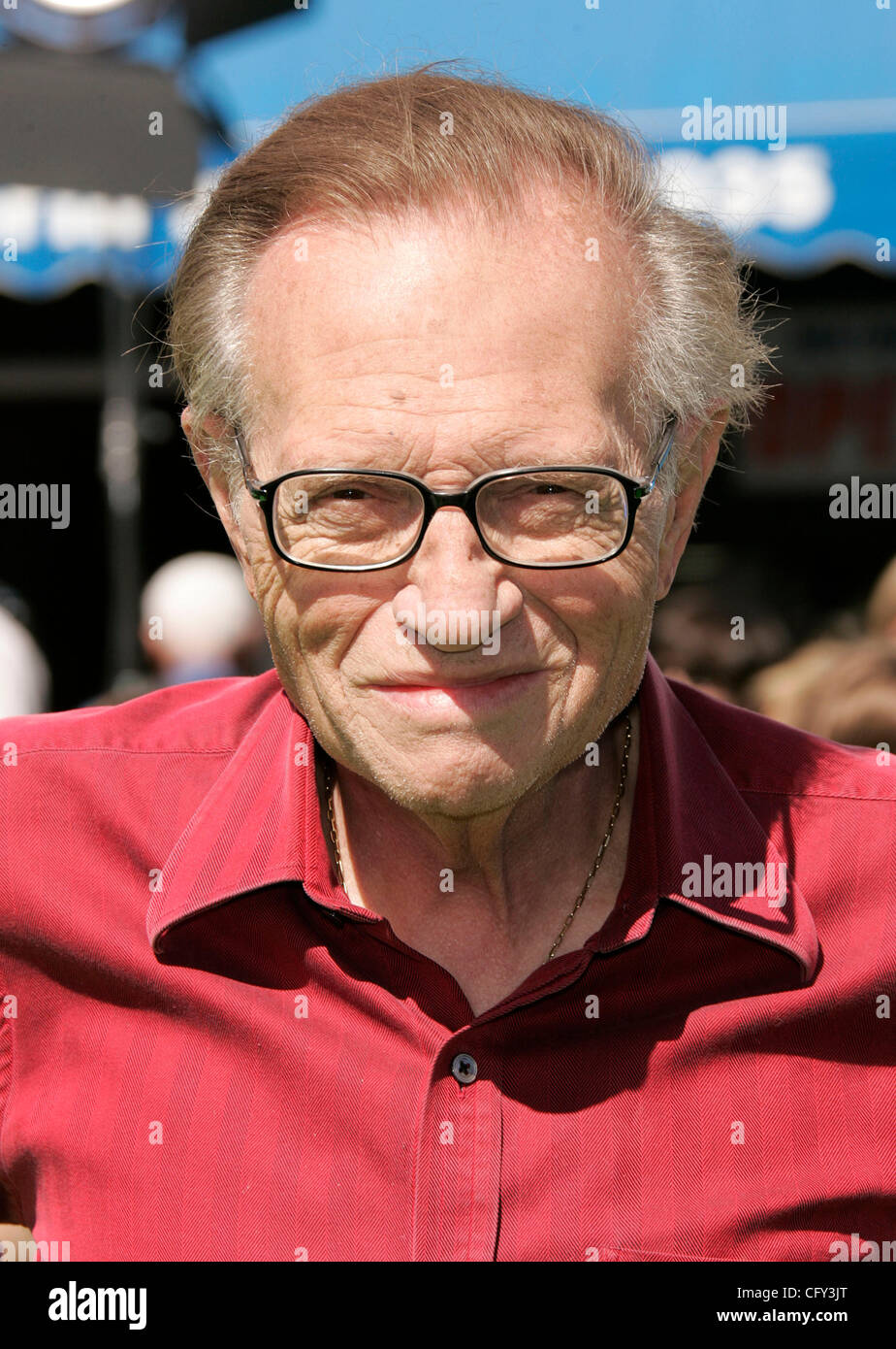 May 6, 2007 - Westwood, California, USA - Actor LARRY KING at the ...