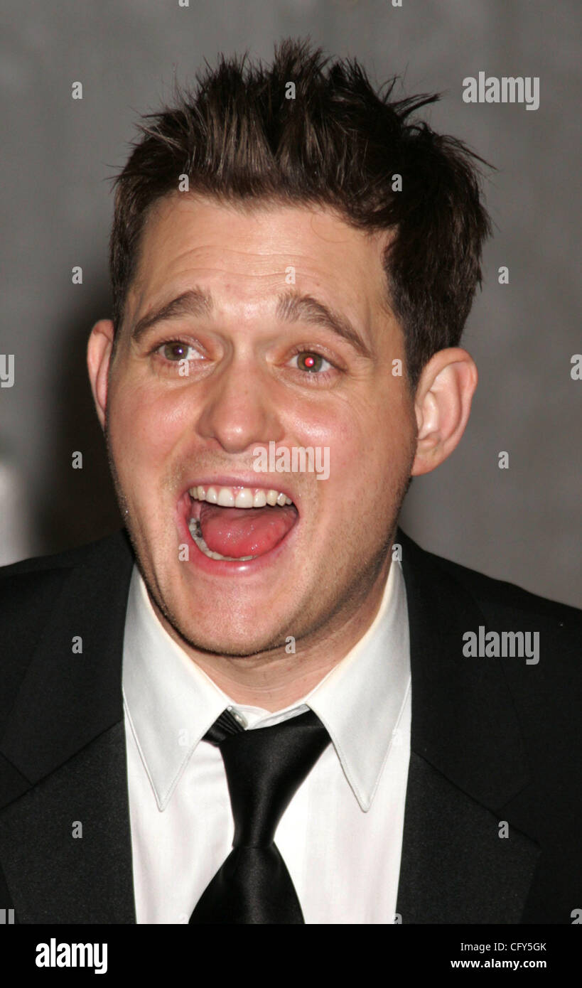 May 07, 2007 - New York, NY, USA -Singer MICHAEL BUBLE at exits for the ...
