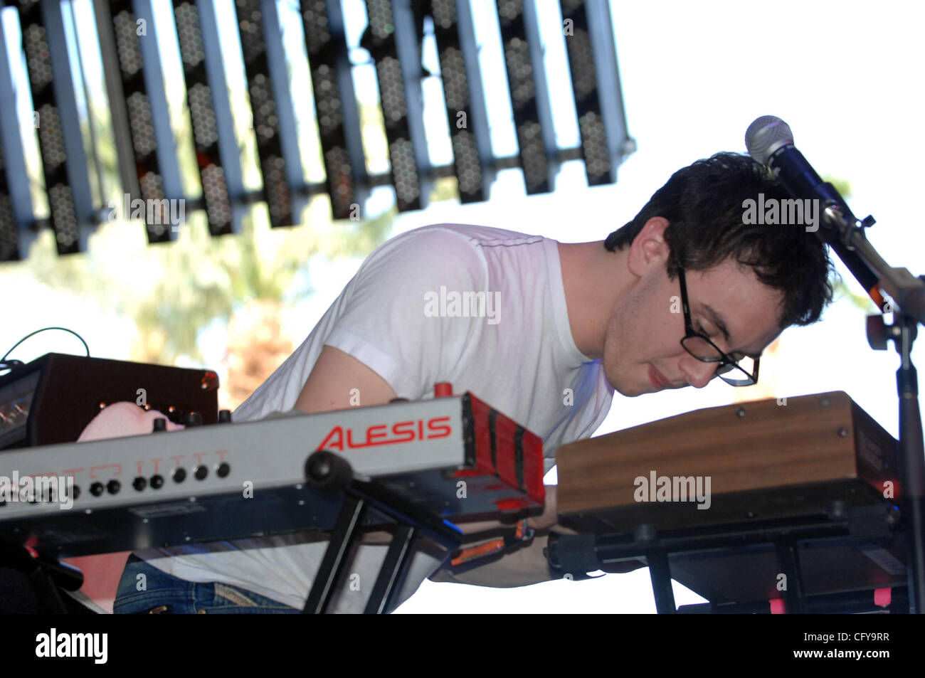 Apr. 27, 2007 Indio, CA; USA, Musician GRAHAM WRIGHT of the band THE ...