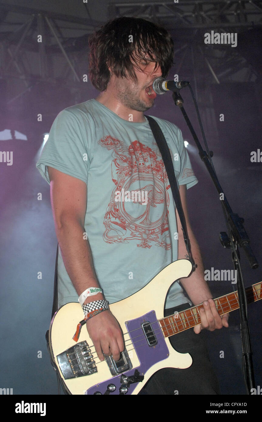 Apr. 29, 2007 - Indio, California, USA - Bass Guitarist JAMES RIGHTON ...